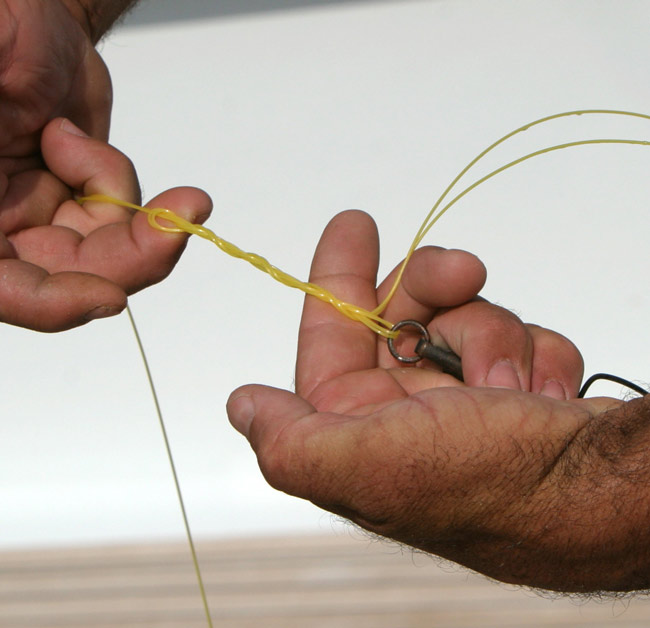 How To Tie Double Cinch Knot - InTheBite