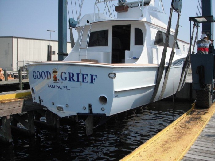 46' Hatteras Retrofit New From Old - InTheBite