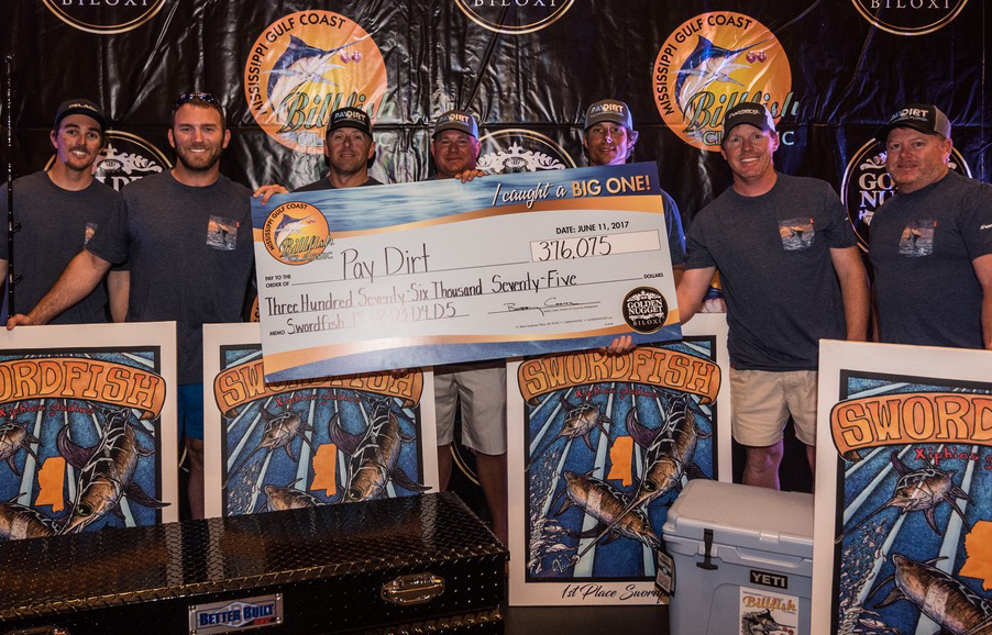 Team Aries 668 lbs Blue Marlin Wins Biloxi - InTheBite